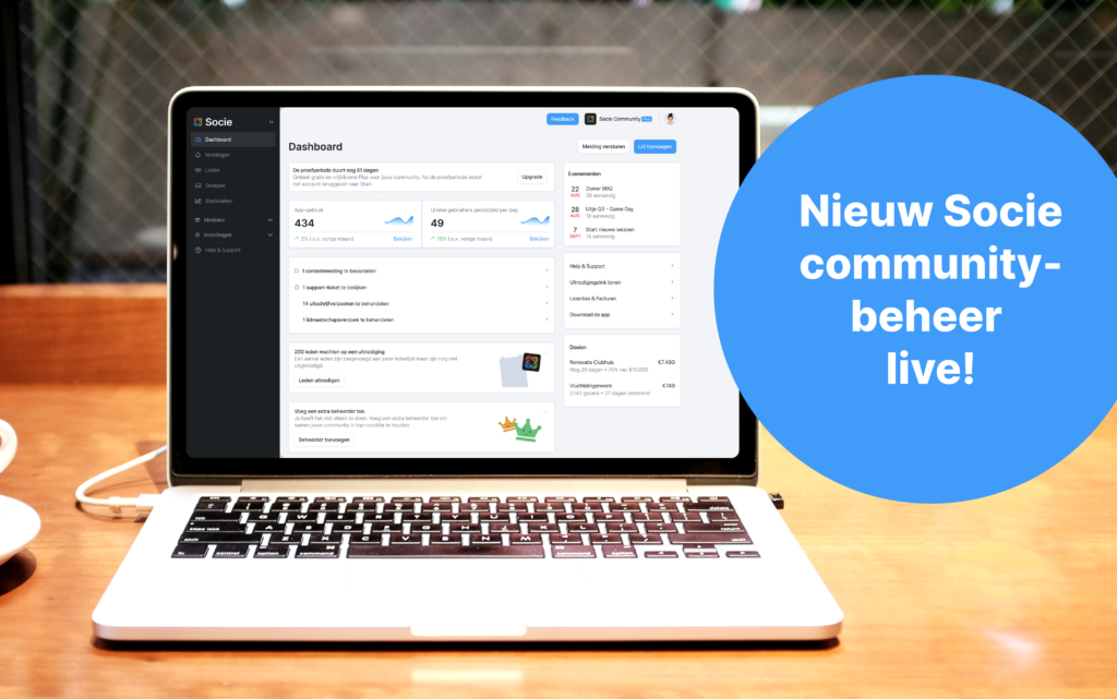 Socie Web App now available [Beta]. - Socie App